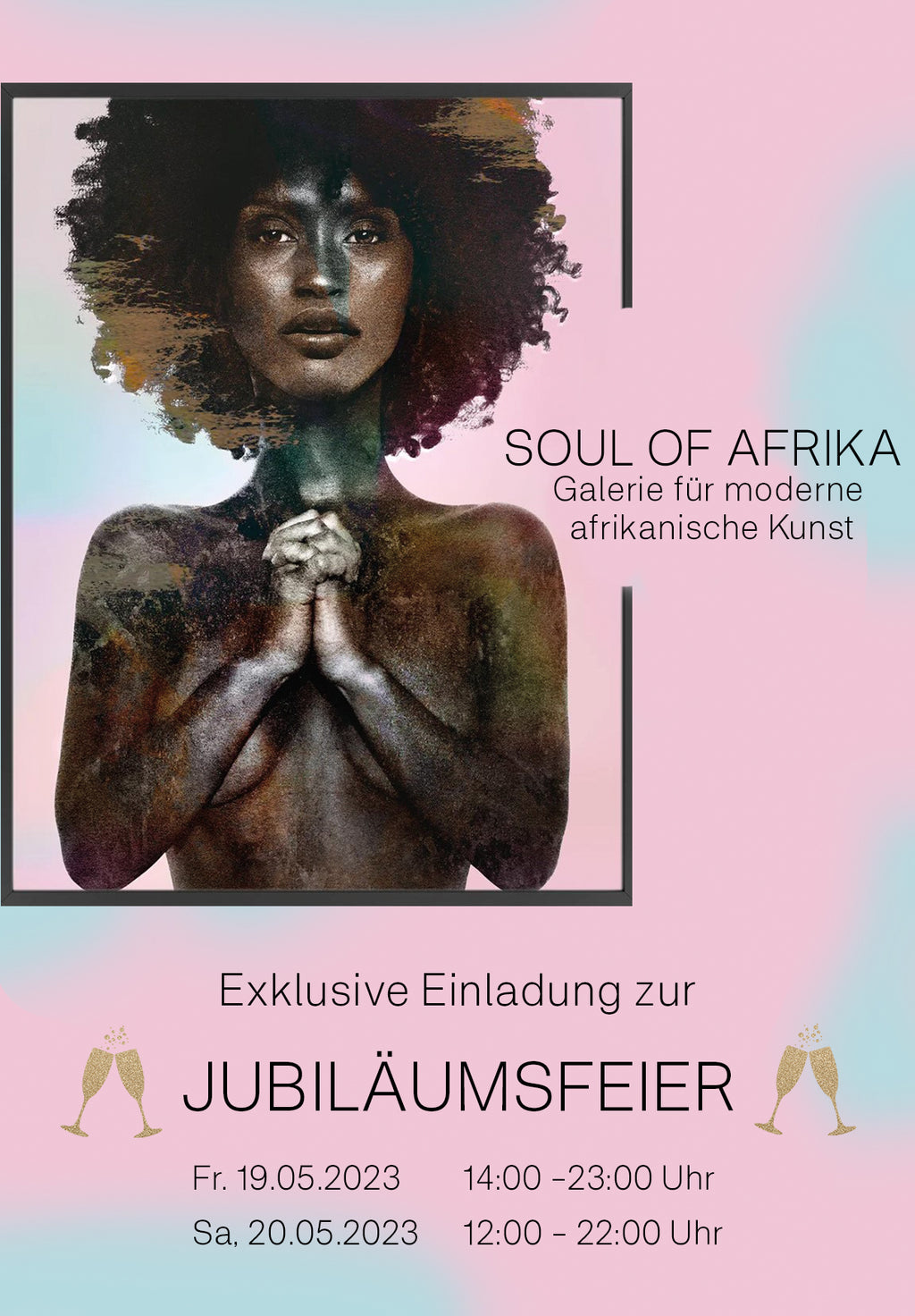 Jubiläumsfeier: SOUL OF AFRIKA - Kunstgalerie in München